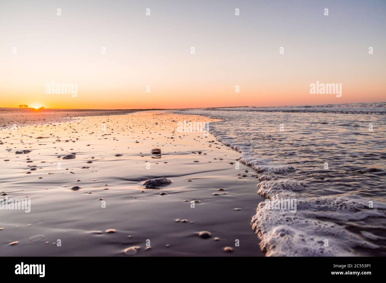 Punta Umbria Beach Stock Photo - Alamy