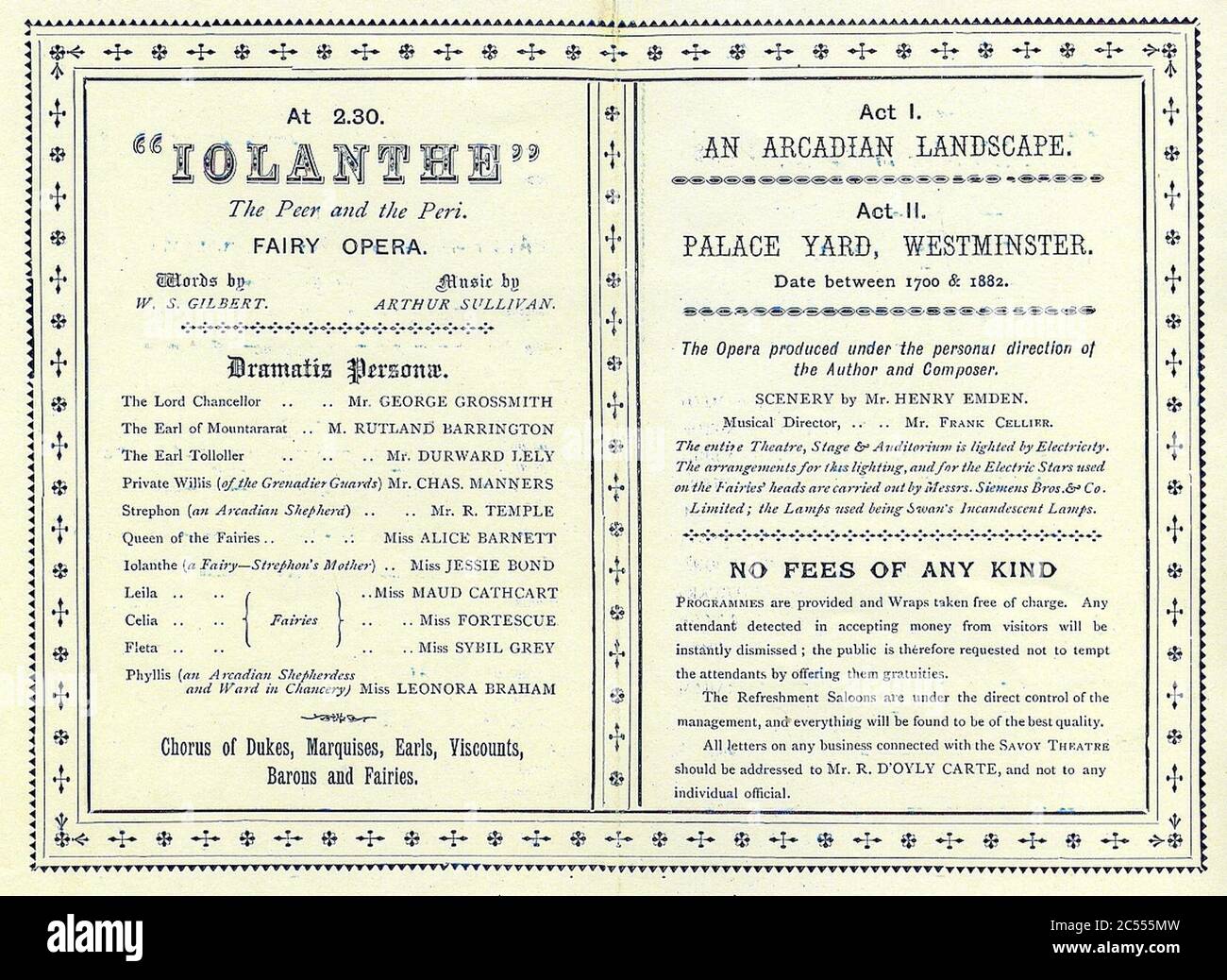 Iolanthe historical hi-res stock photography and images - Alamy