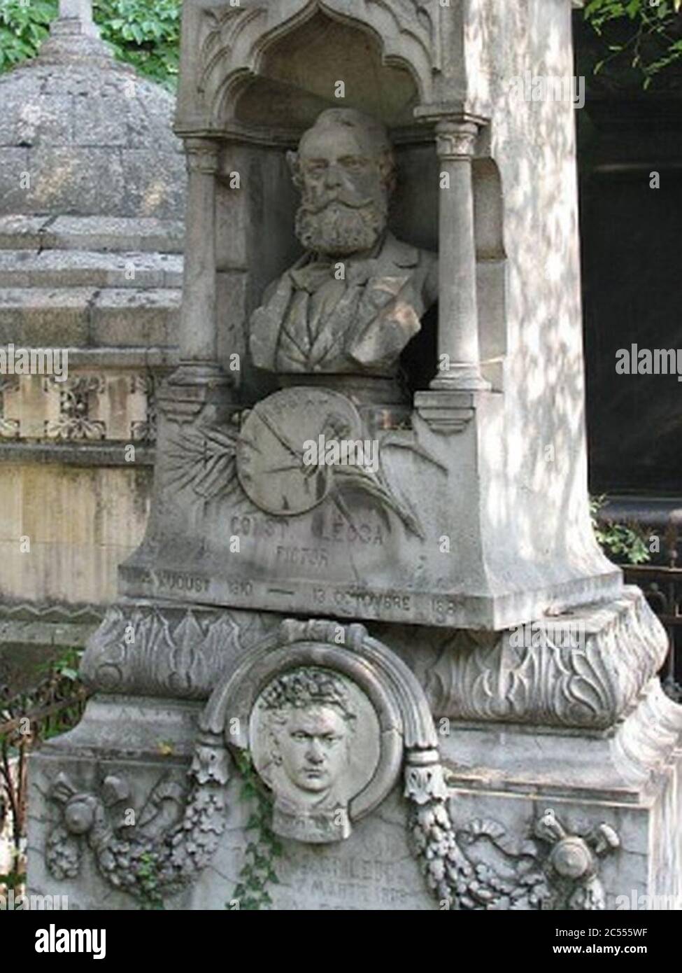 Ion Georgescu - Monumentul funerar al lui Constantin Lecca Stock Photo ...