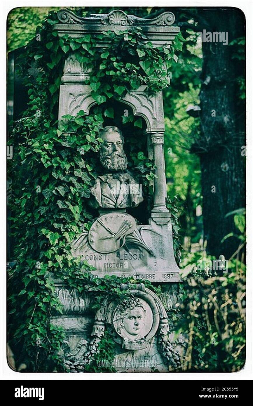 Ion Georgescu - Monumentul funerar al lui Constantin Lecca (1 Stock ...