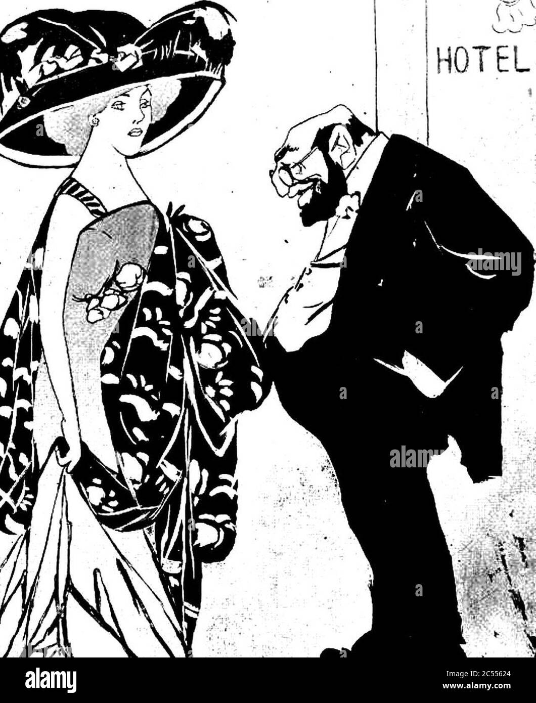 Ion Theodorescu-Sion - Din distracţiile vilegiaturei, Furnica, 13 aug 1909 Stock Photo - Alamy