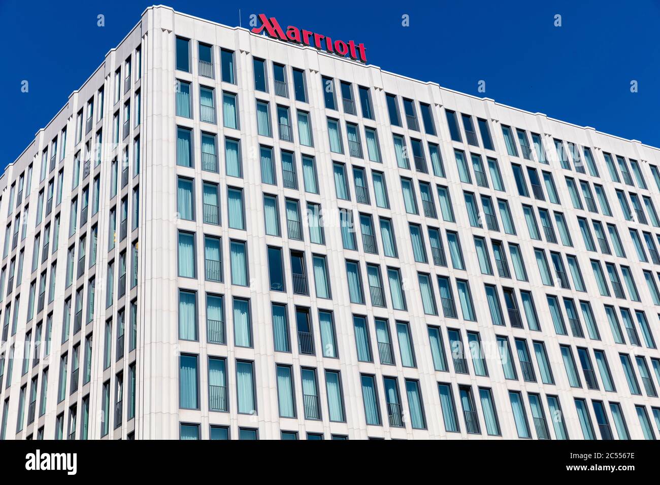 Marriott, hotel, house facade, Stadtmitte, Berlin, Germany Stock Photo ...