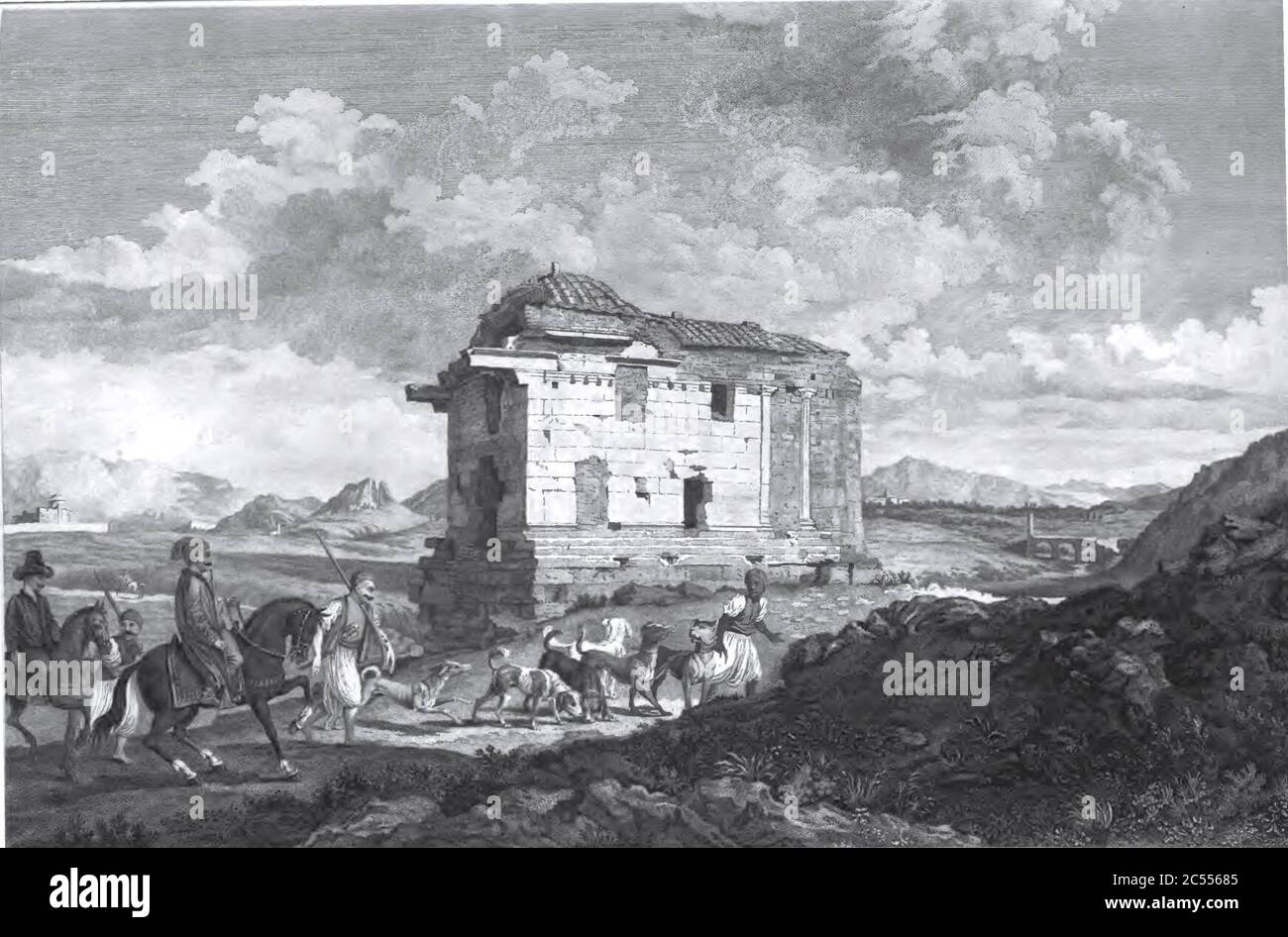 Ionic Temple on the Ilisos, Stuart, 1762 Stock Photo - Alamy