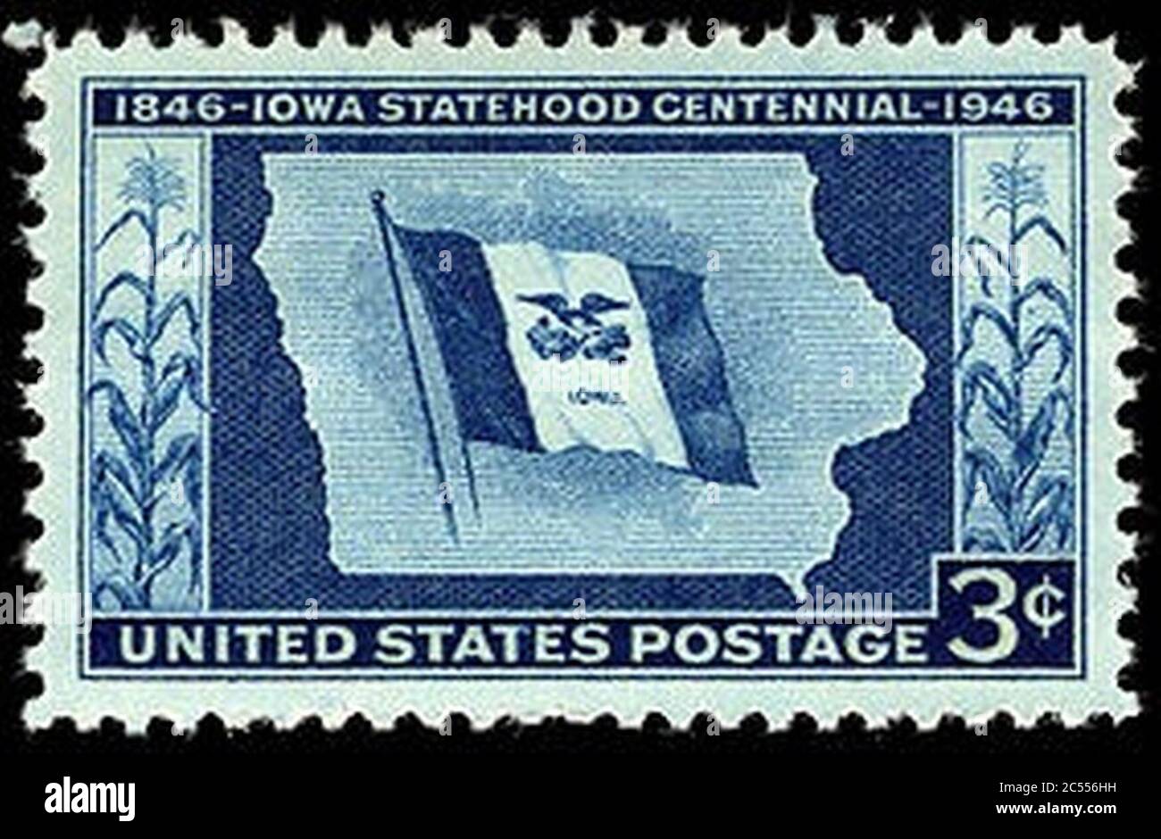 Iowa stamp hi-res stock photography and images - Alamy