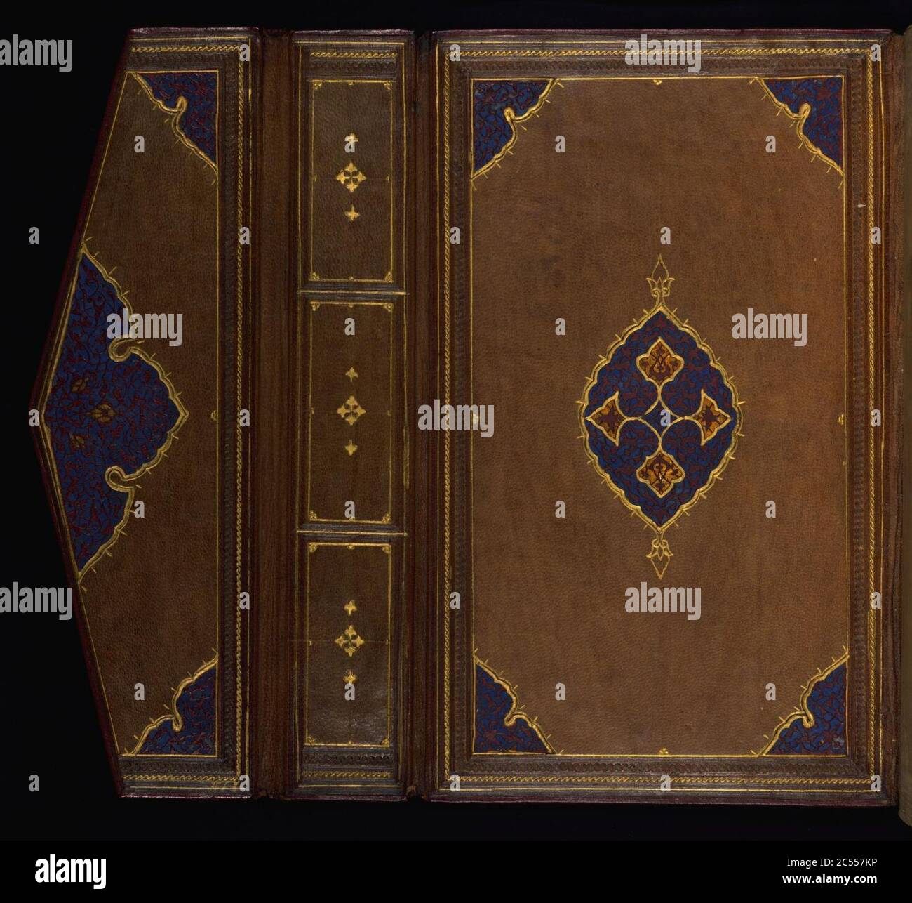 Iranian - Binding from Compendium of Medicine Stock Photo - Alamy