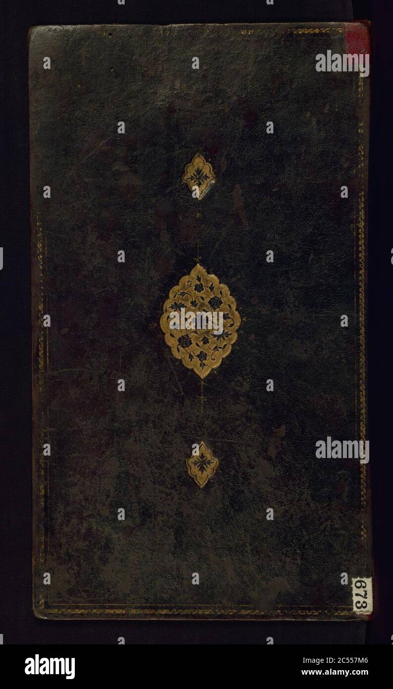 Iranian - Album of Persian Calligraphy Stock Photo - Alamy