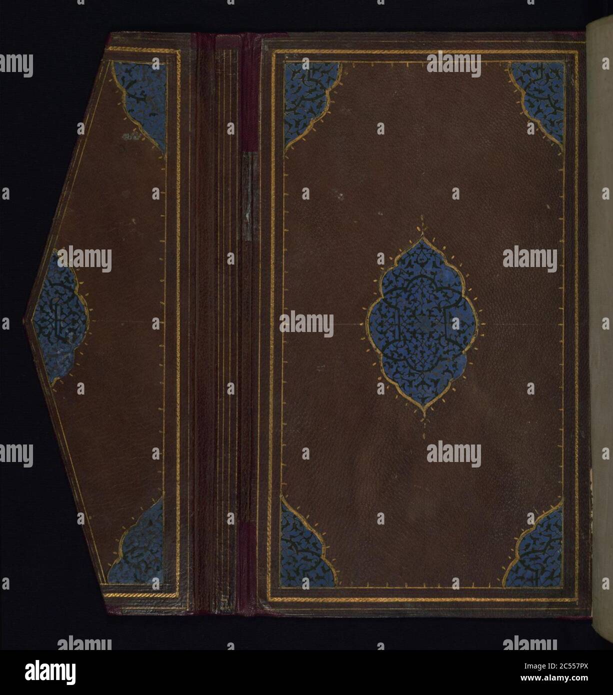 Iranian - Binding from The Orchard (Bustan Stock Photo - Alamy