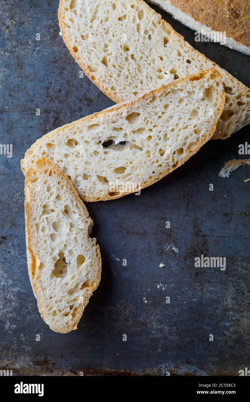 Rustic loaf of bread Stock Photo - Alamy
