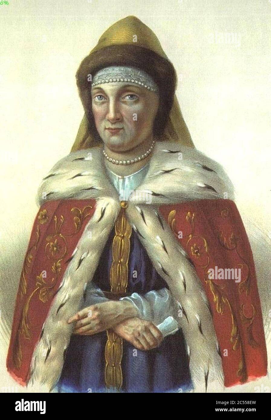 Irina Mikhailovna Romanova by P.Borel Stock Photo - Alamy