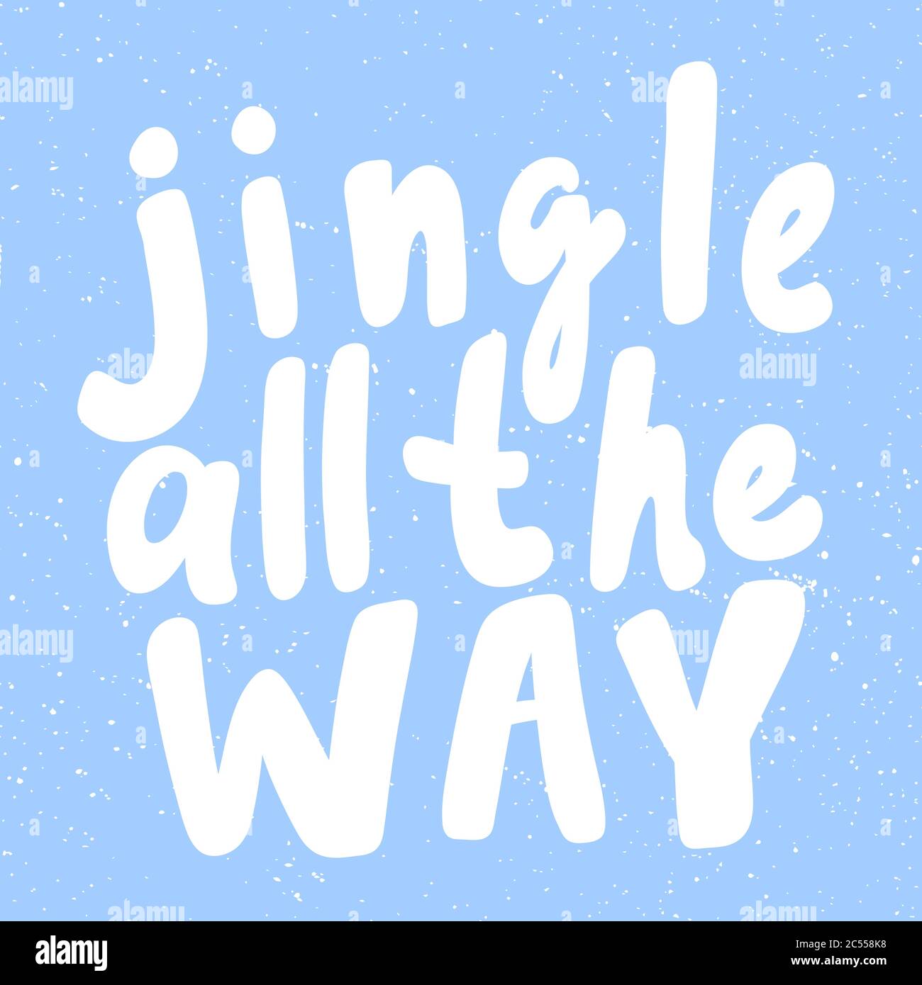Jingle All The Way Poster High Resolution Stock Photography and Images ...