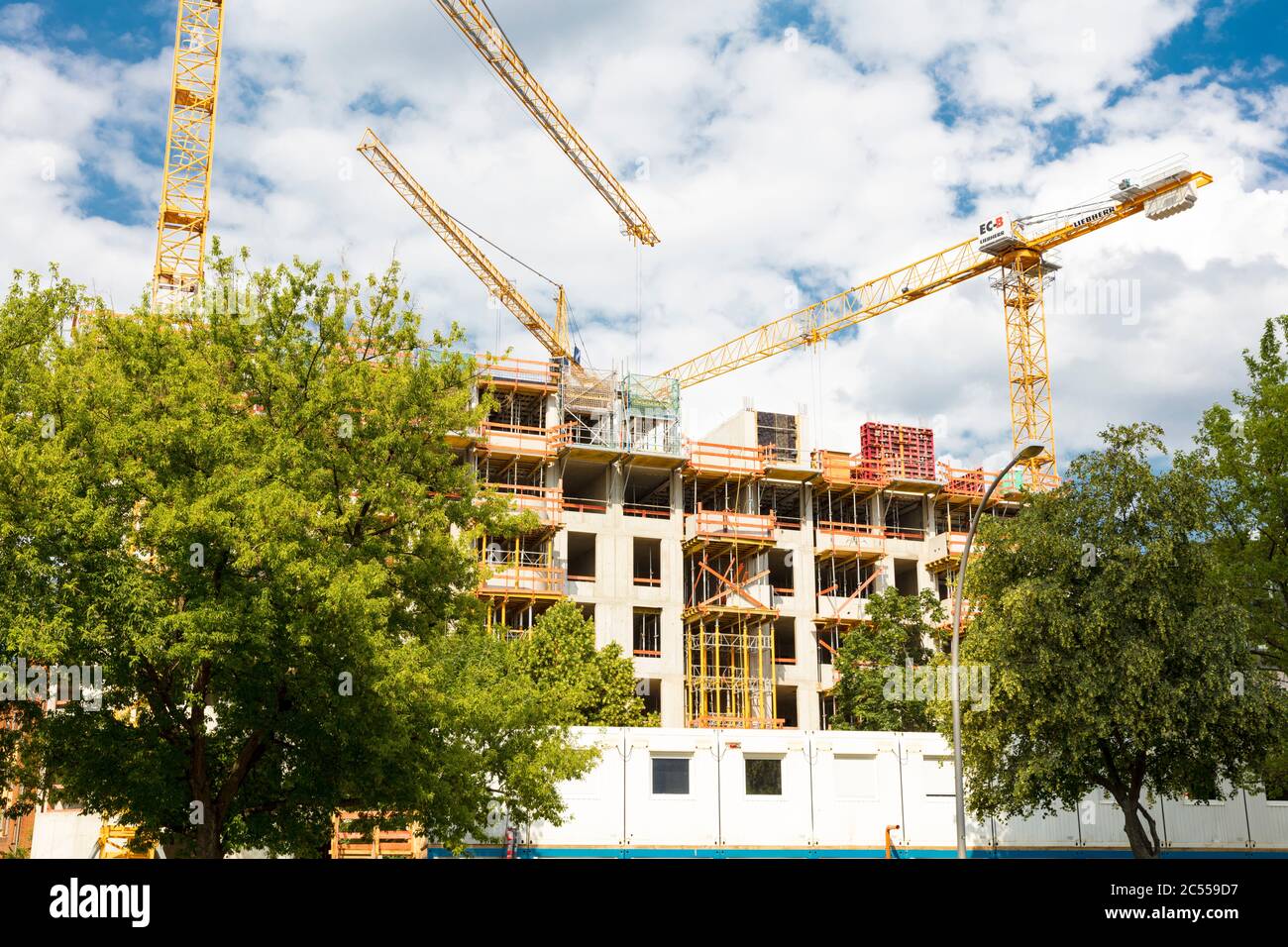 Under Construction, construction site, architecture, Berlin, Germany ...