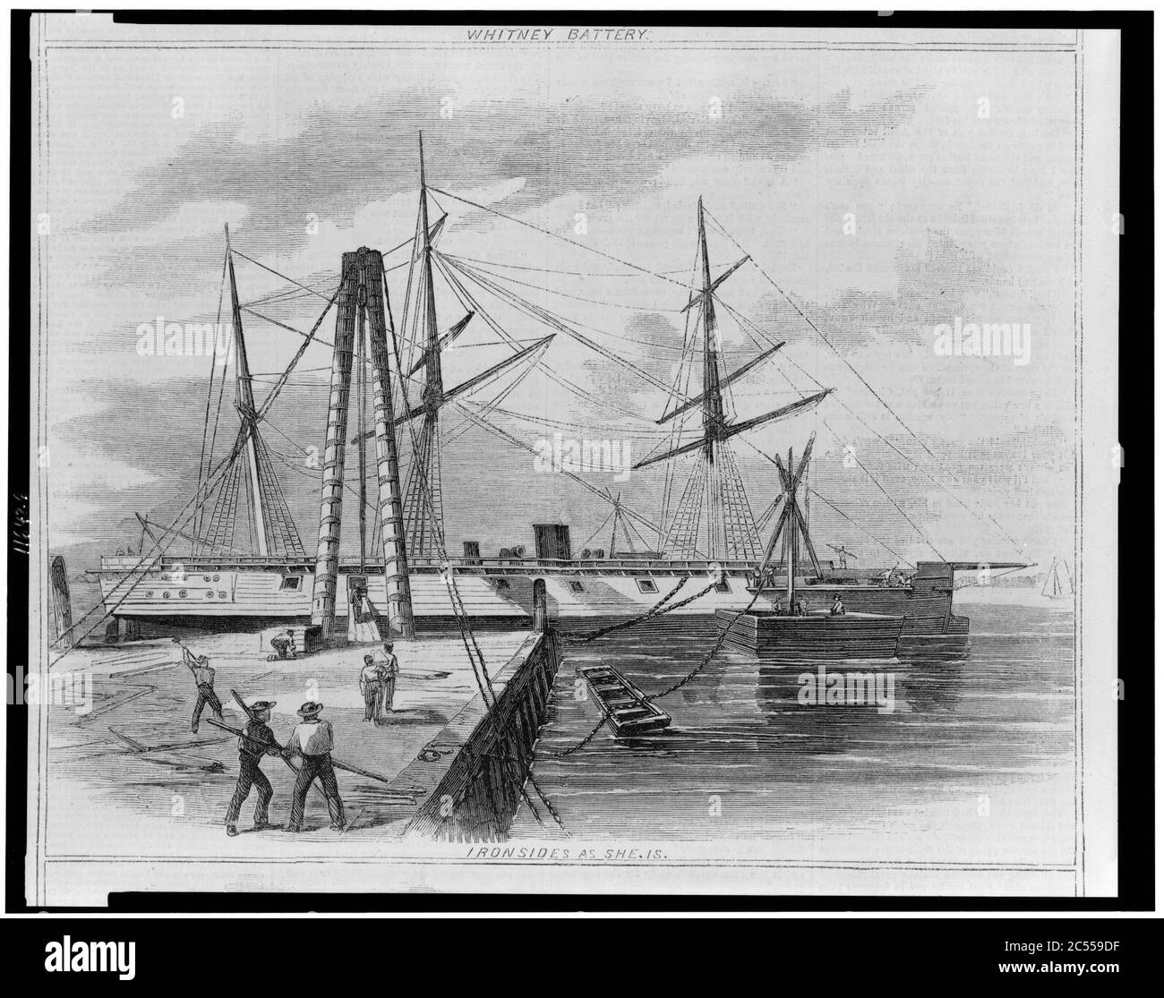 Ironsides as she is Stock Photo - Alamy