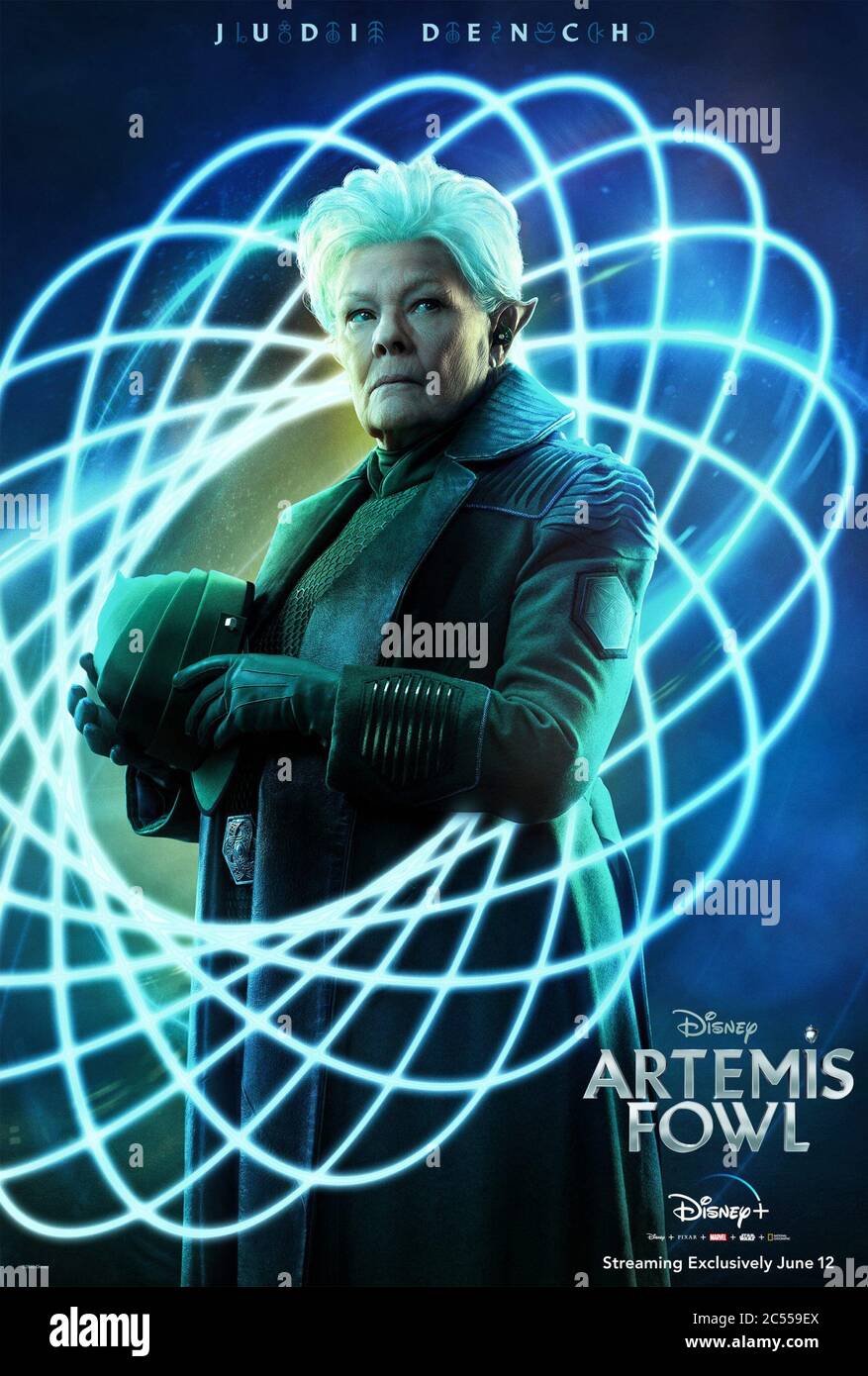 ARTEMIS FOWL, US character poster, Judi Dench as Commander Root, 2020 ...