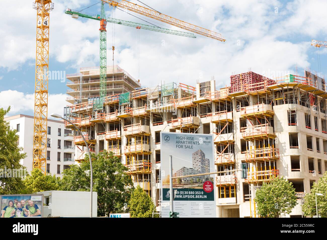 Under Construction, construction site, architecture, Berlin, Germany ...