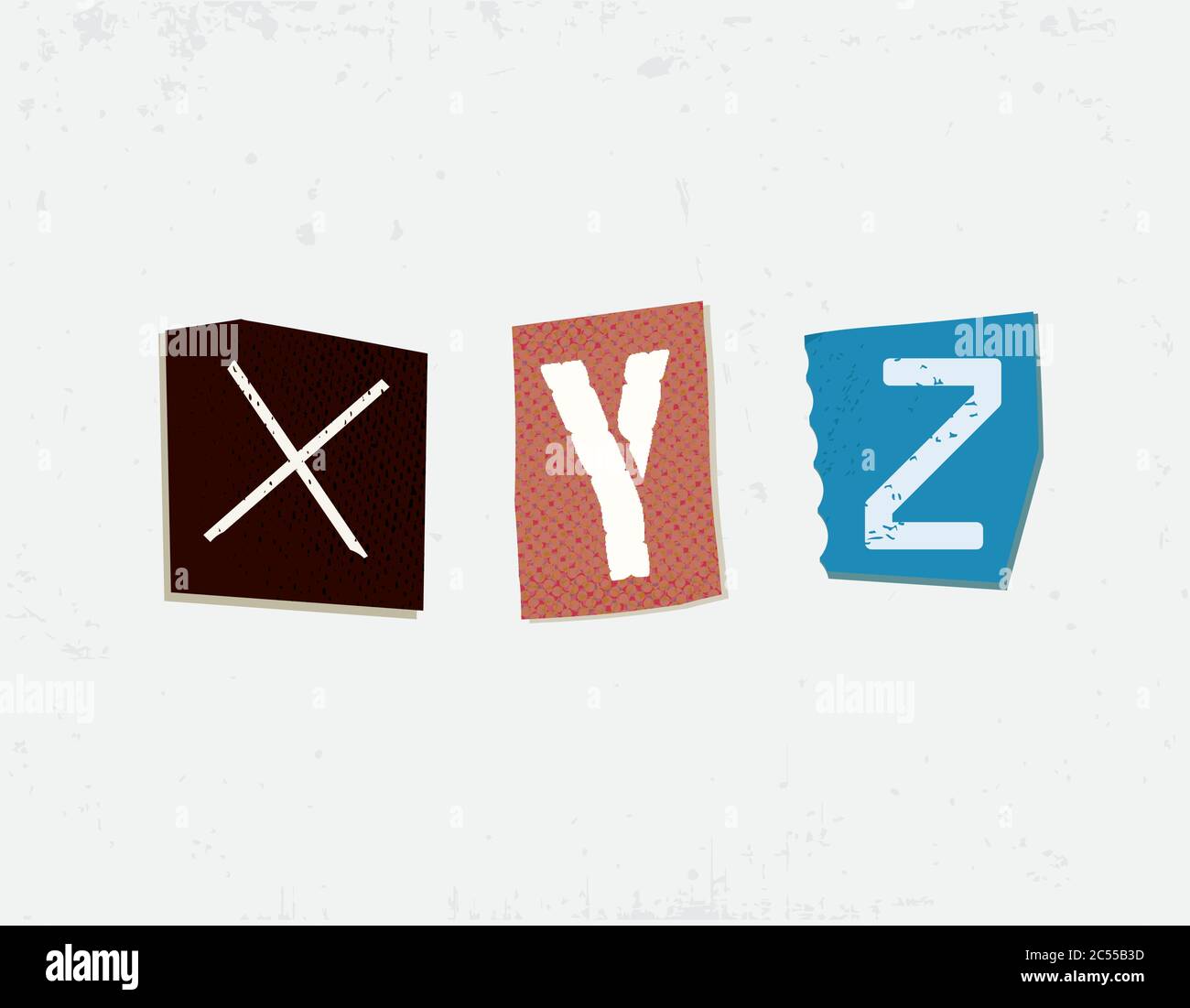 Ransom letter Stock Vector Images - Alamy