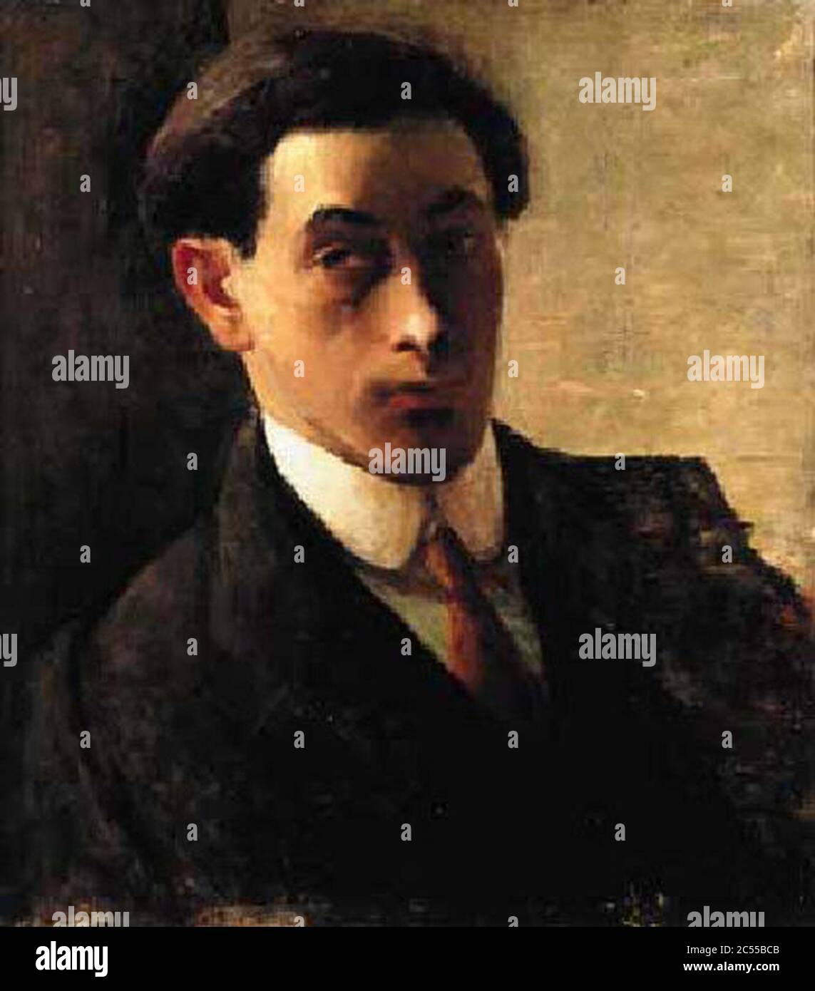 Isaac Rosenberg - Selfportrait Stock Photo - Alamy