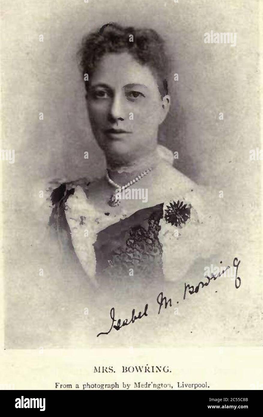 Isabel M Bowring Stock Photo - Alamy