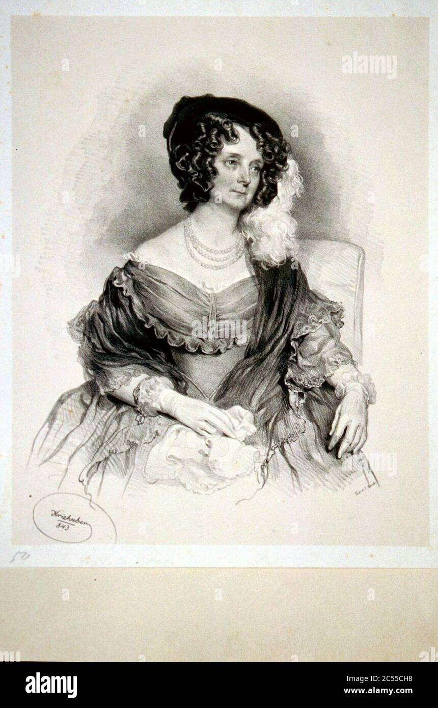 Isabella Goëss Litho Stock Photo - Alamy