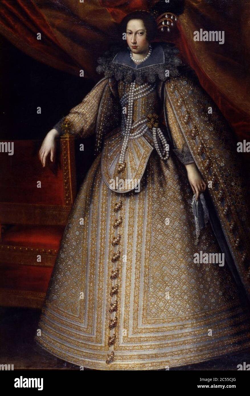 Isabella di Savoia duchessa ereditaria di Modena Stock Photo - Alamy