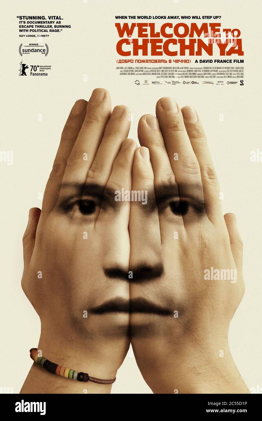 WELCOME TO CHECHNYA, international poster, 2020. © HBO / Courtesy ...