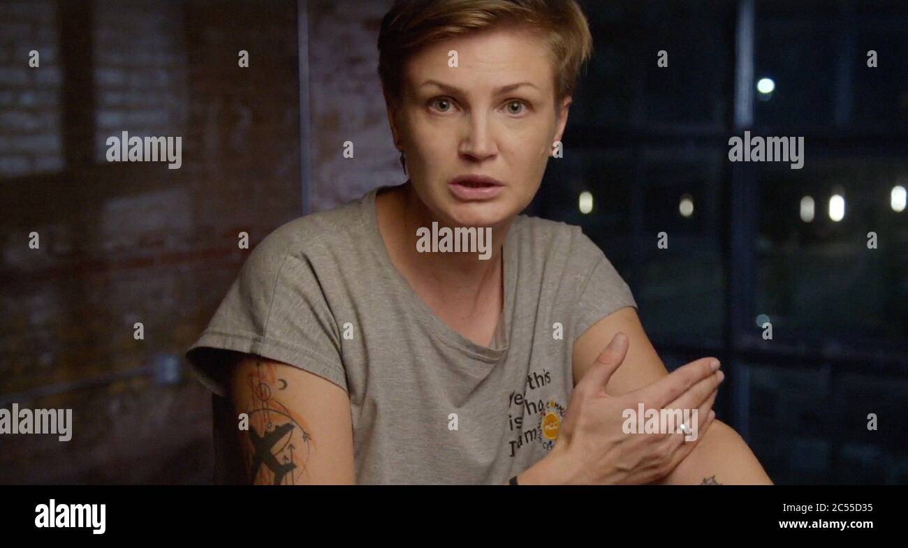 WELCOME TO CHECHNYA, Russian gay rights activist Olga Bar, 2020. © HBO ...