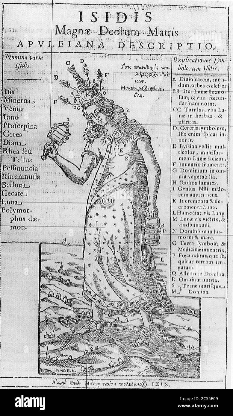 Isidis - Oedipus Aegyptiacus Stock Photo - Alamy