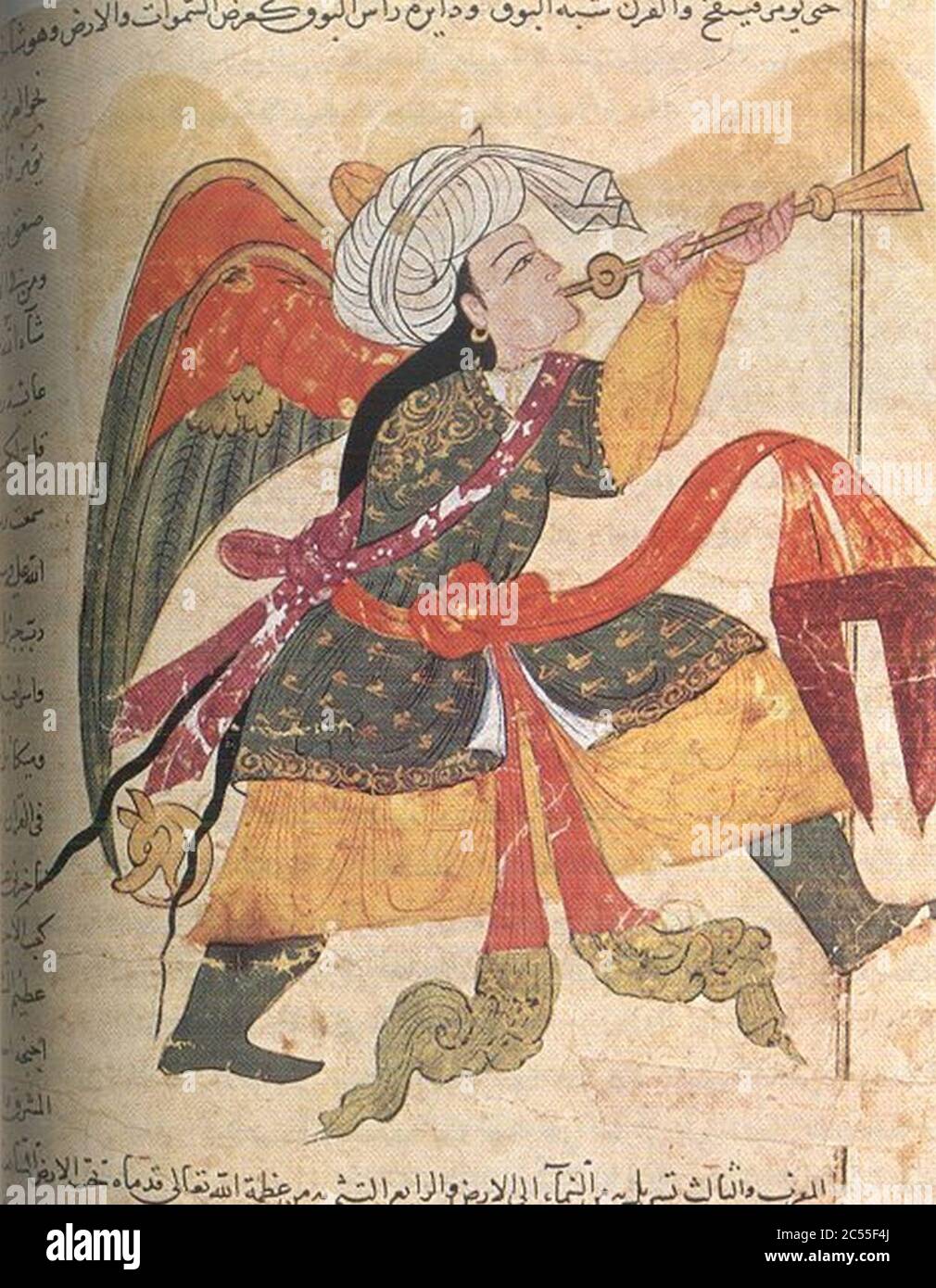 Islamic art angel Stock Photo - Alamy