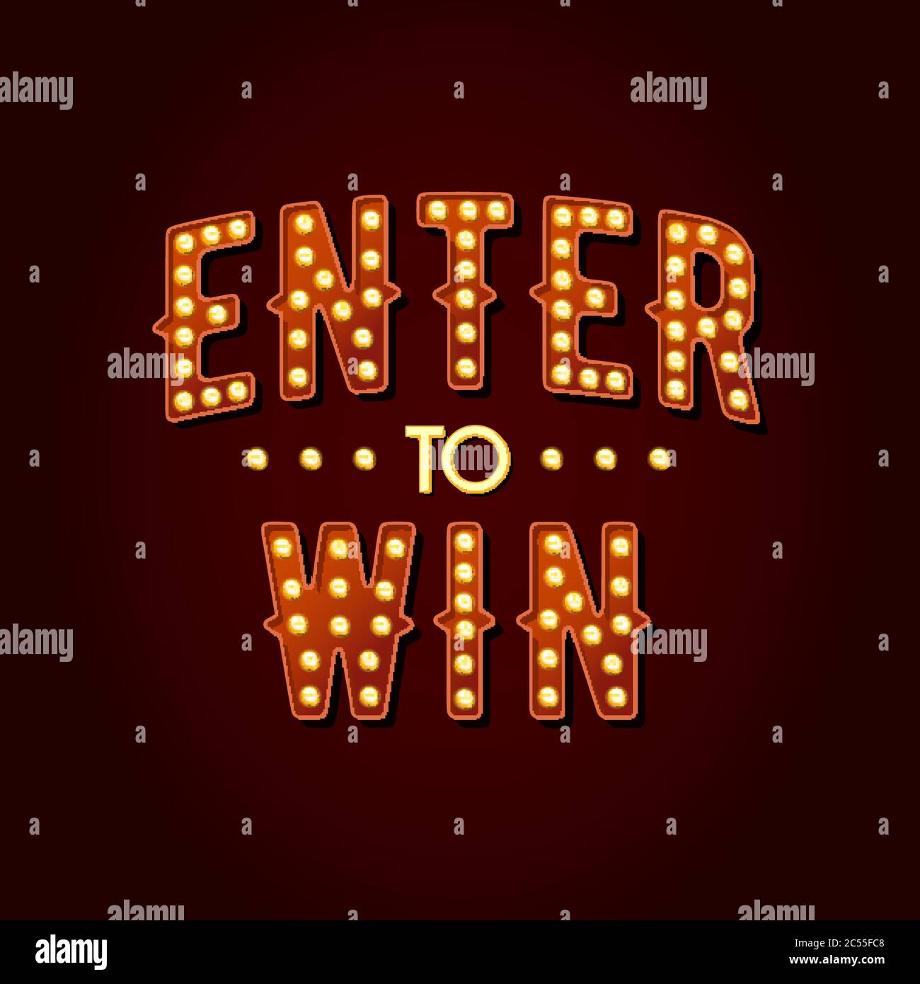 Enter to Win Vector Sign, Win Prize, Win in Lottery Stock Vector Image ...