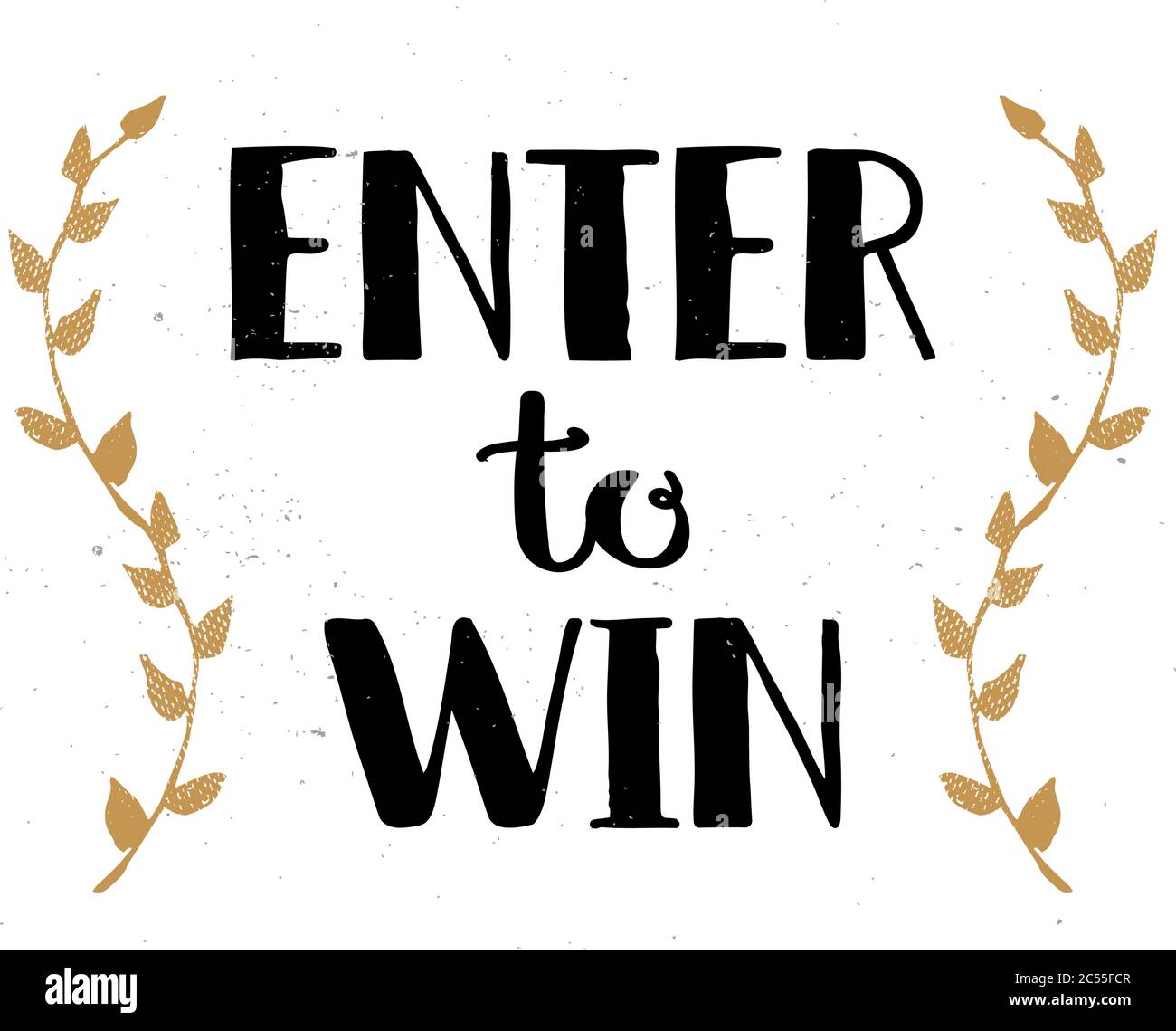 Enter to Win Vector Sign, Win Prize, Win in Lottery Stock Vector Image ...