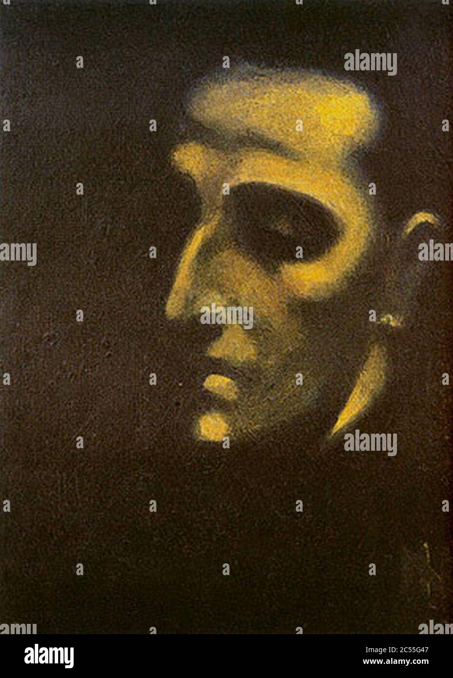 Ismael Nery - Retrato de Murilo Mendes 1922 Stock Photo - Alamy