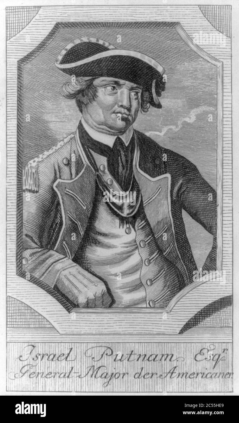 Major general israel putnam hi-res stock photography and images - Alamy