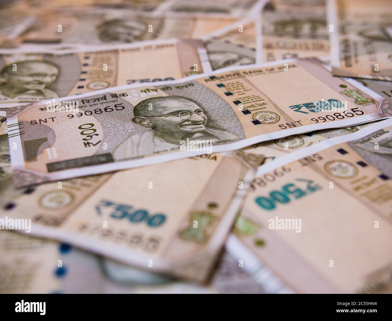 500 rupee note hi-res stock photography and images - Alamy