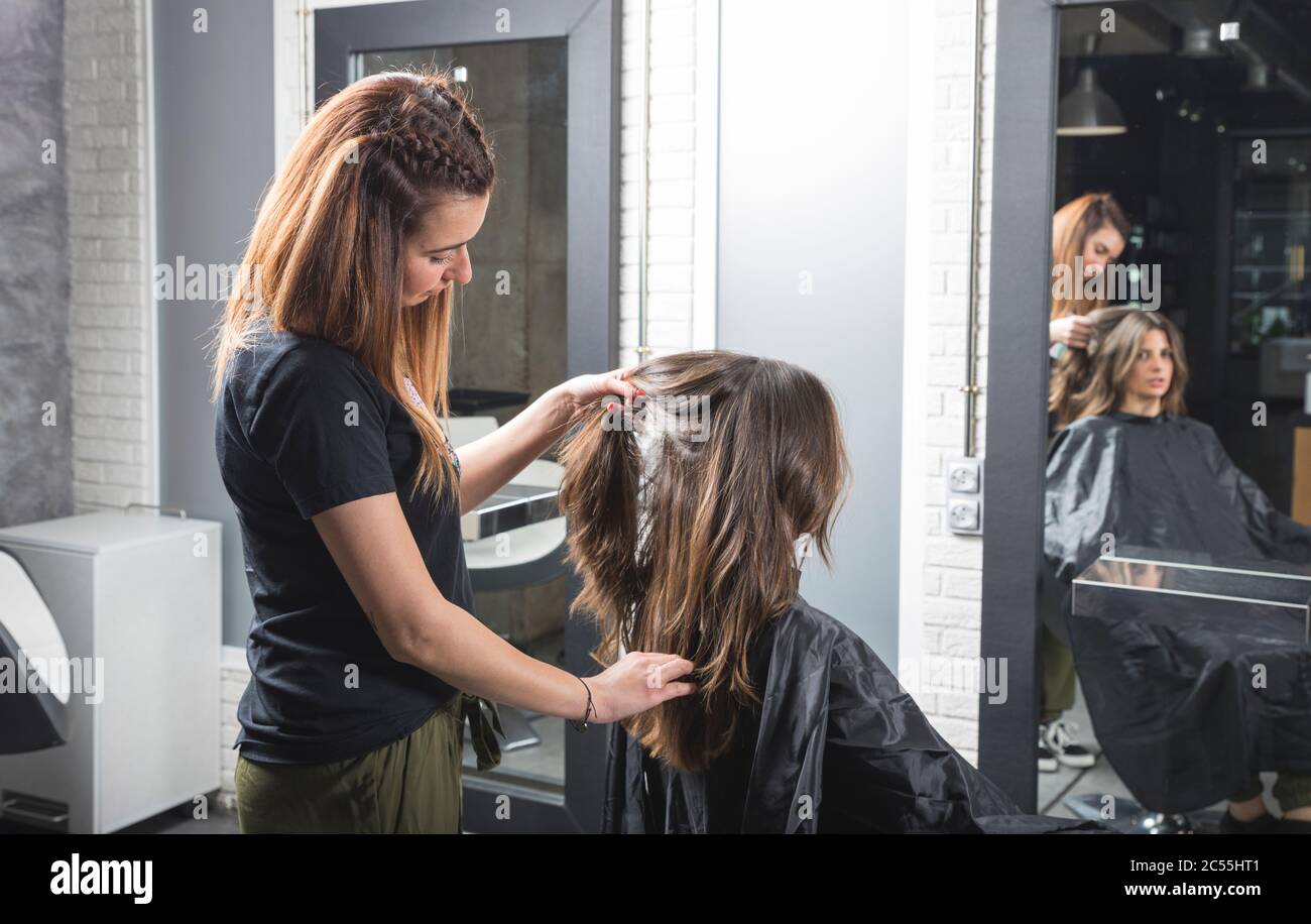 Pelo peinado hi-res stock photography and images - Alamy