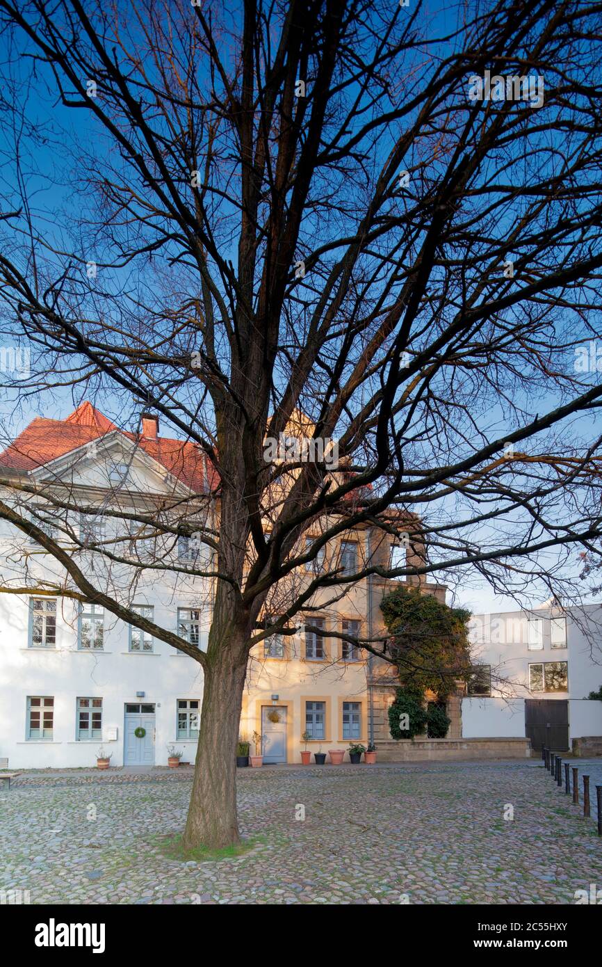 House facades, Hinter Aegidien, city architecture, Braunschweig, Lower ...