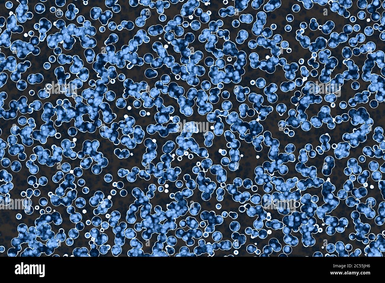 Shape of bacterial cell: cocci, bacilli, spirilla bacteria background ...