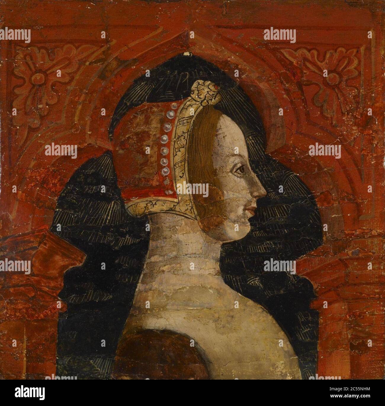 Italian - Profile of a Woman Stock Photo - Alamy