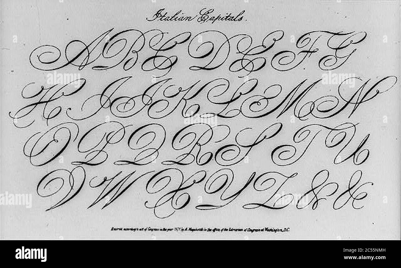 Italian Calligraphy Fonts