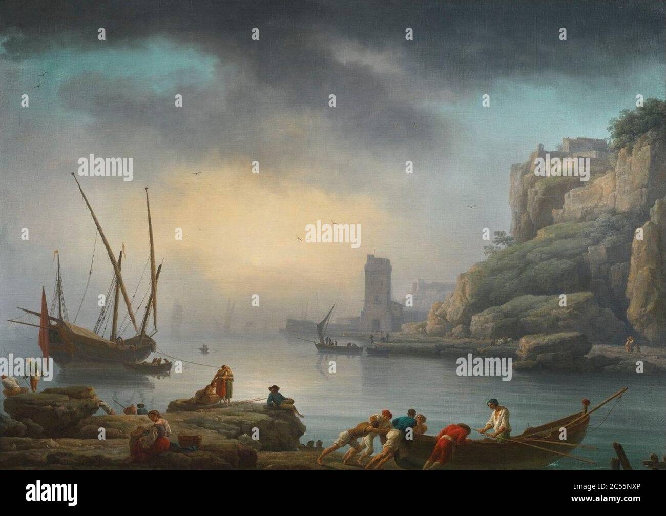 Classic italian harbor scene hi-res stock photography and images - Alamy