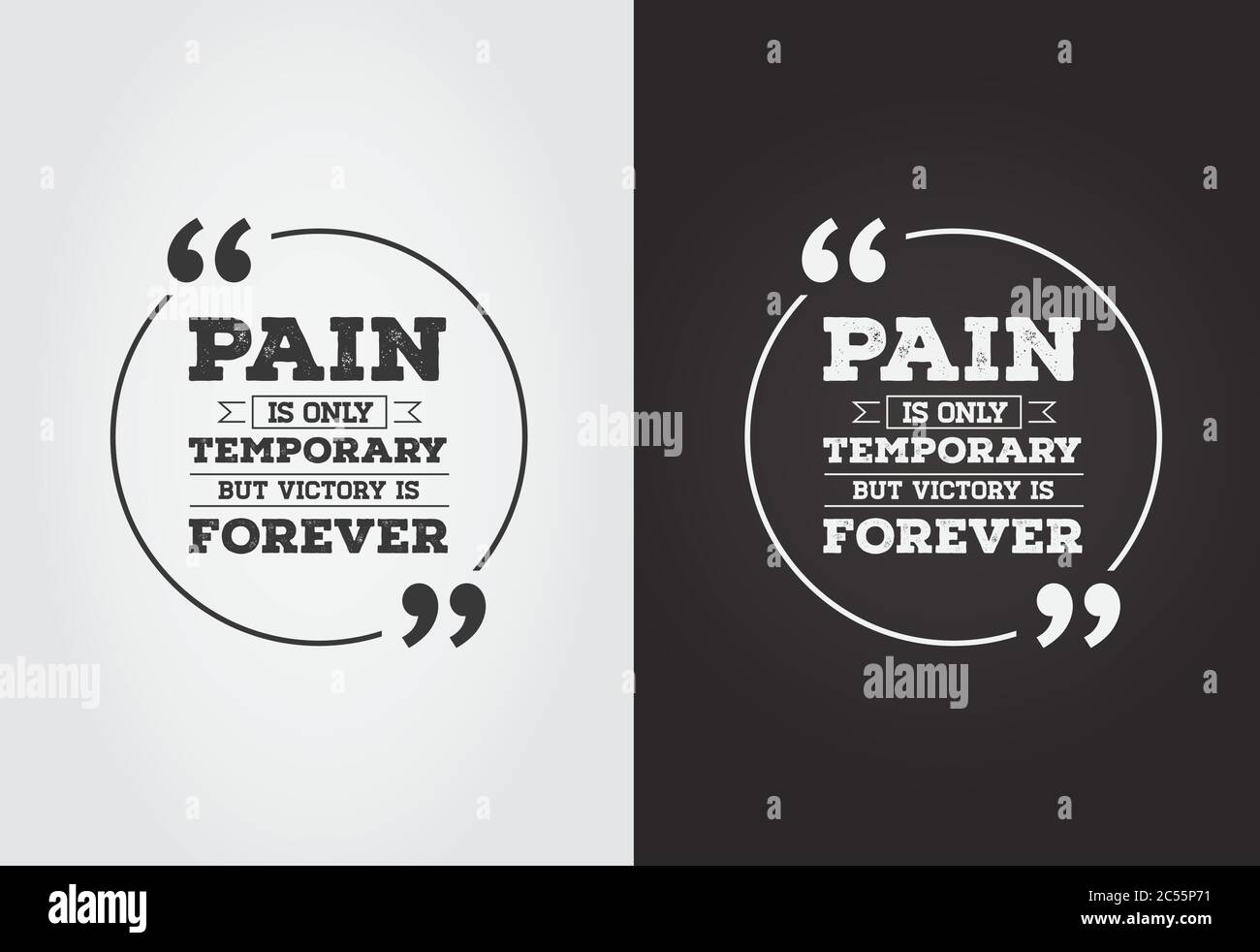 Typographic Quote Template Bubble. Template Vector Set Stock Vector ...