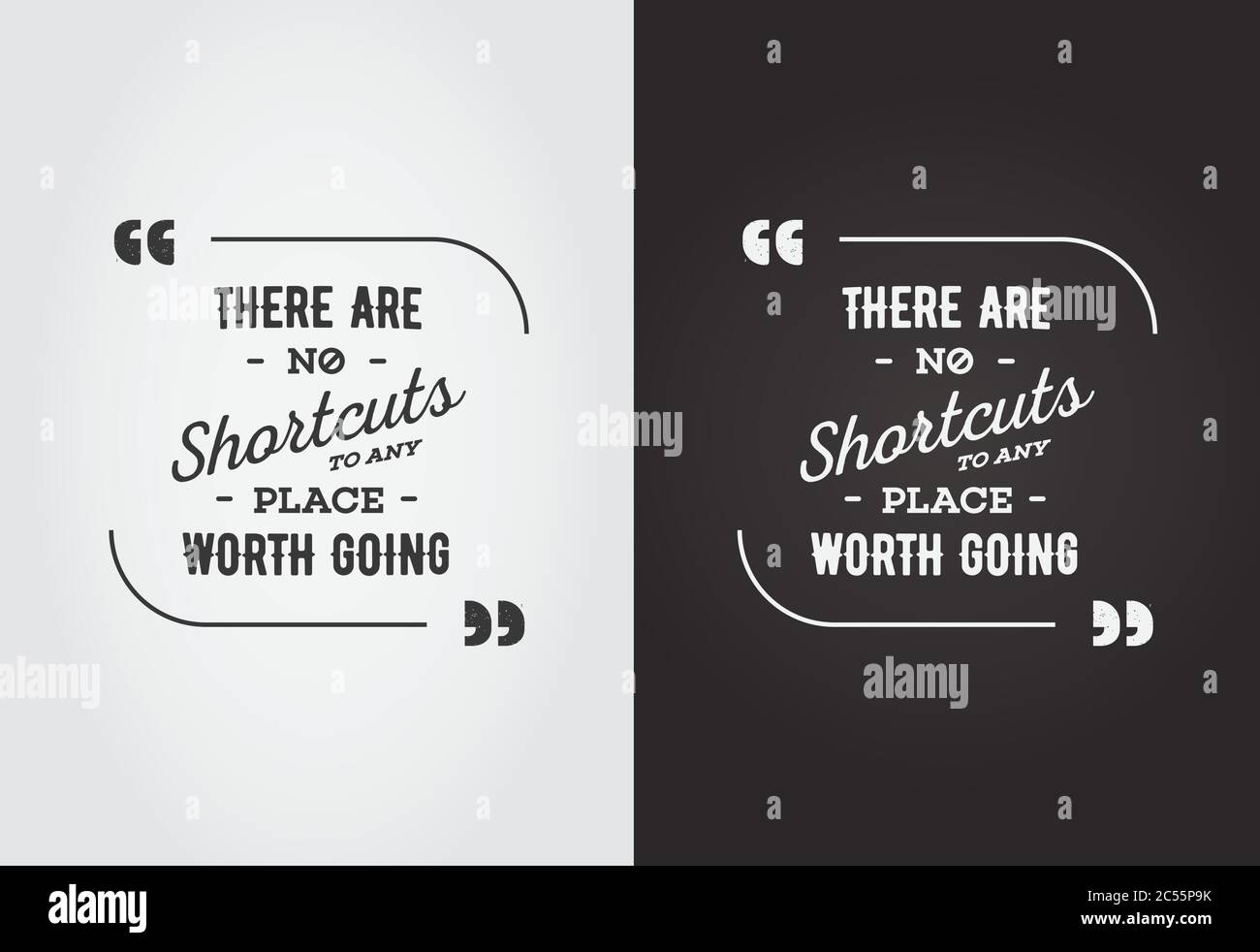 Typographic Quote Template Bubble. Template Vector Set Stock Vector ...