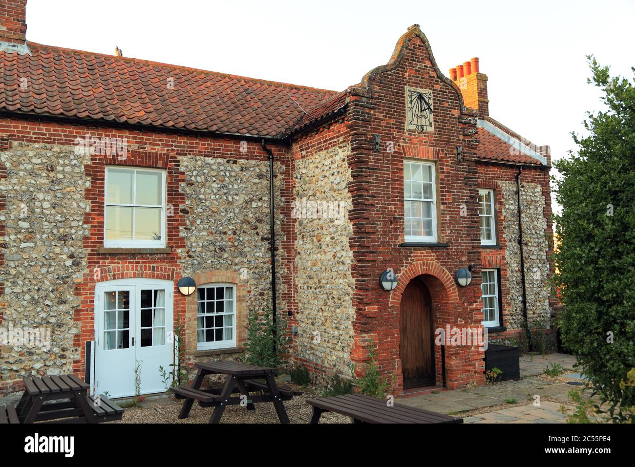 Dial House, National Trust, Brancaster Staithe, Norfolk, England, UK ...