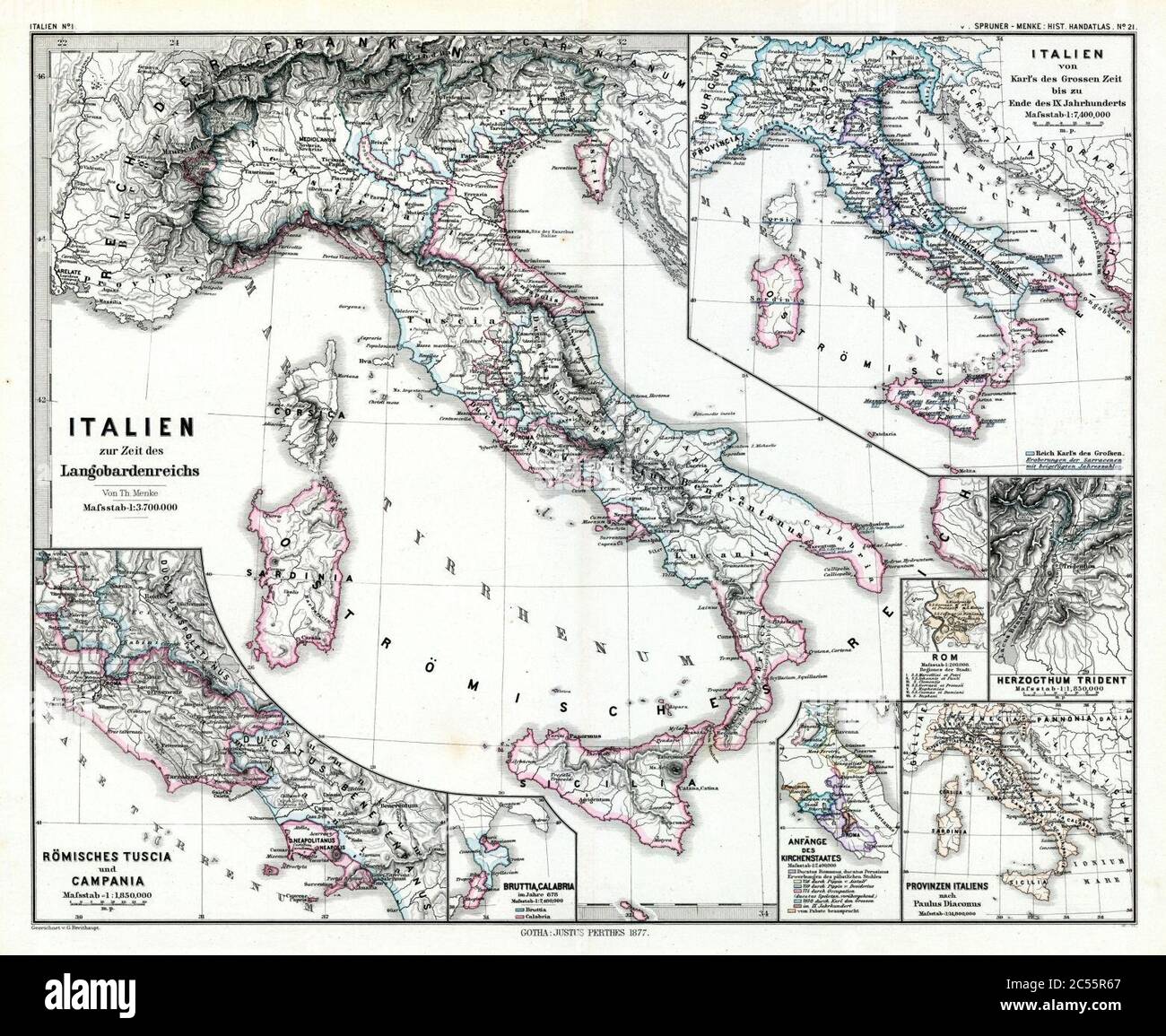 Italy at the time of the Lombard kingdom Stock Photo - Alamy