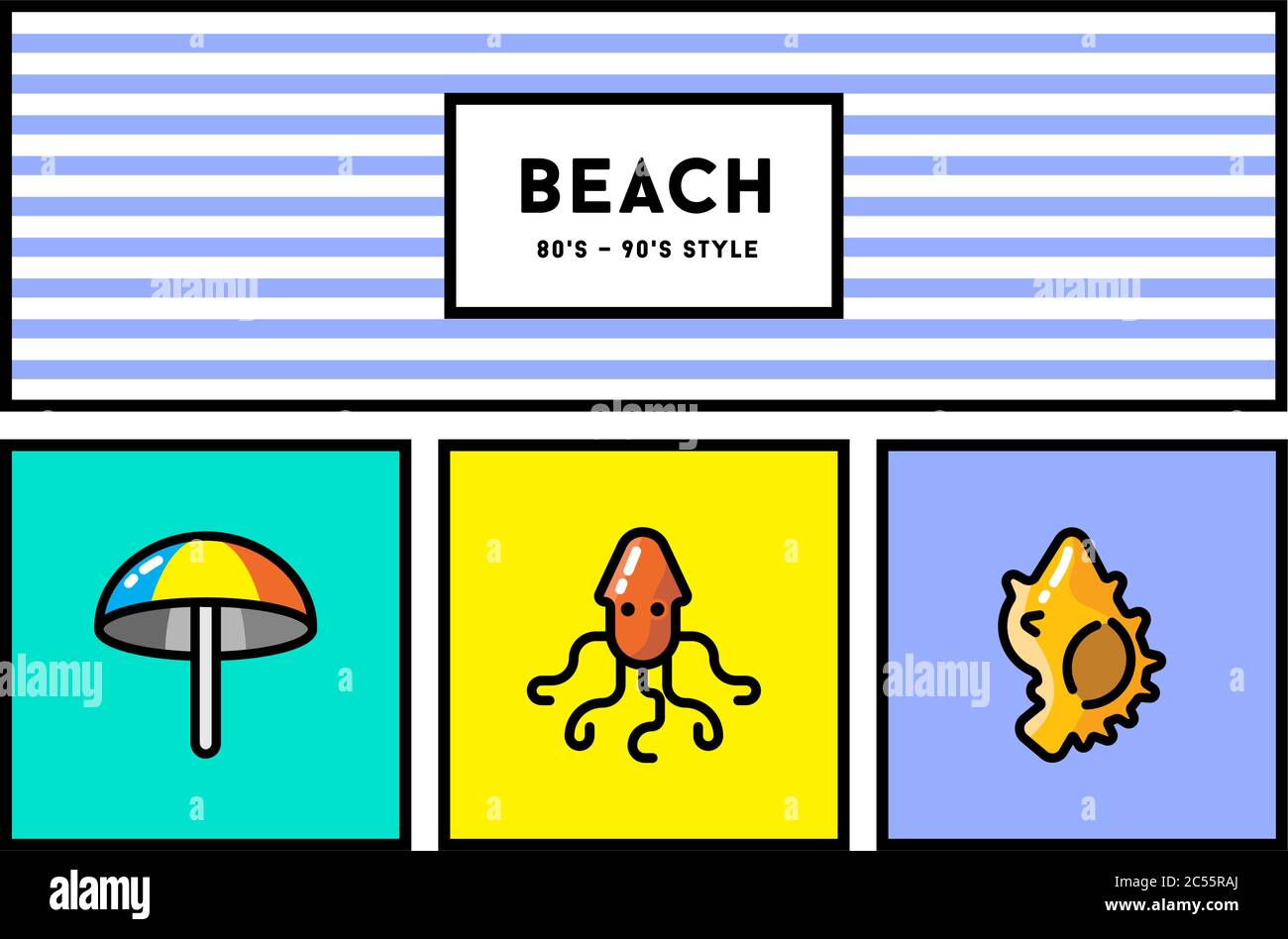 Umbrella colours Stock Vector Images - Alamy