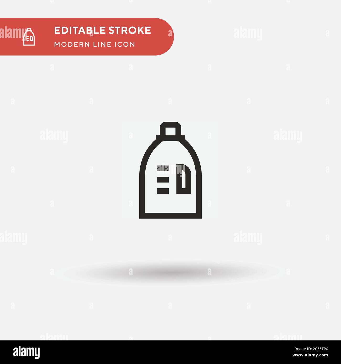 Fabric Simple vector icon. Illustration symbol design template for web ...