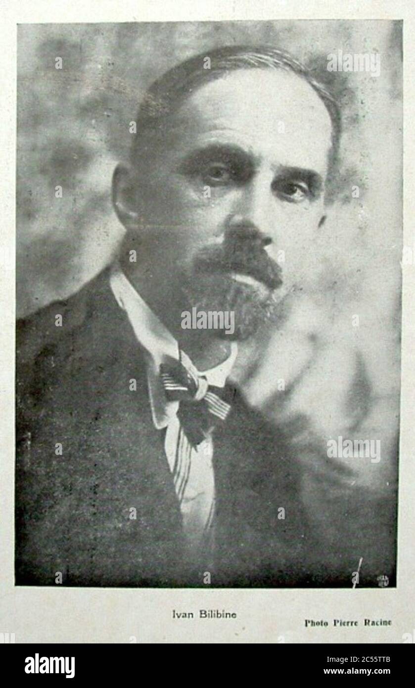 Ivan Bilibin - photograph Stock Photo - Alamy