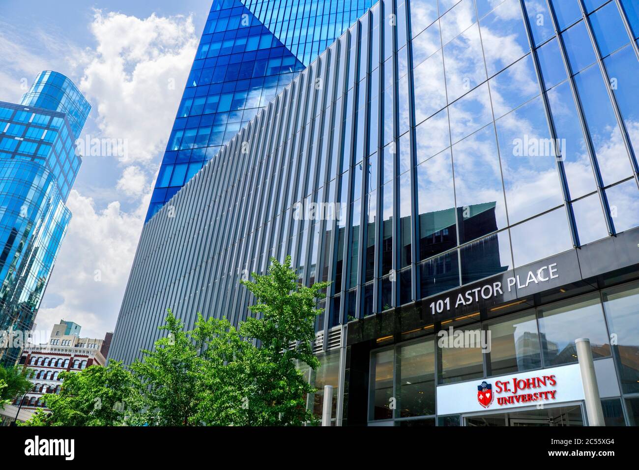 St. John's University, Astor Place, New York City, New York, USA Stock ...