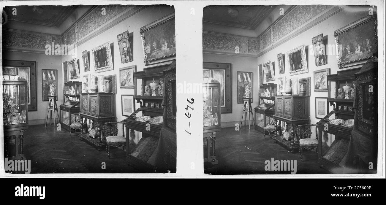 Interior del museu Cabot Stock Photo - Alamy