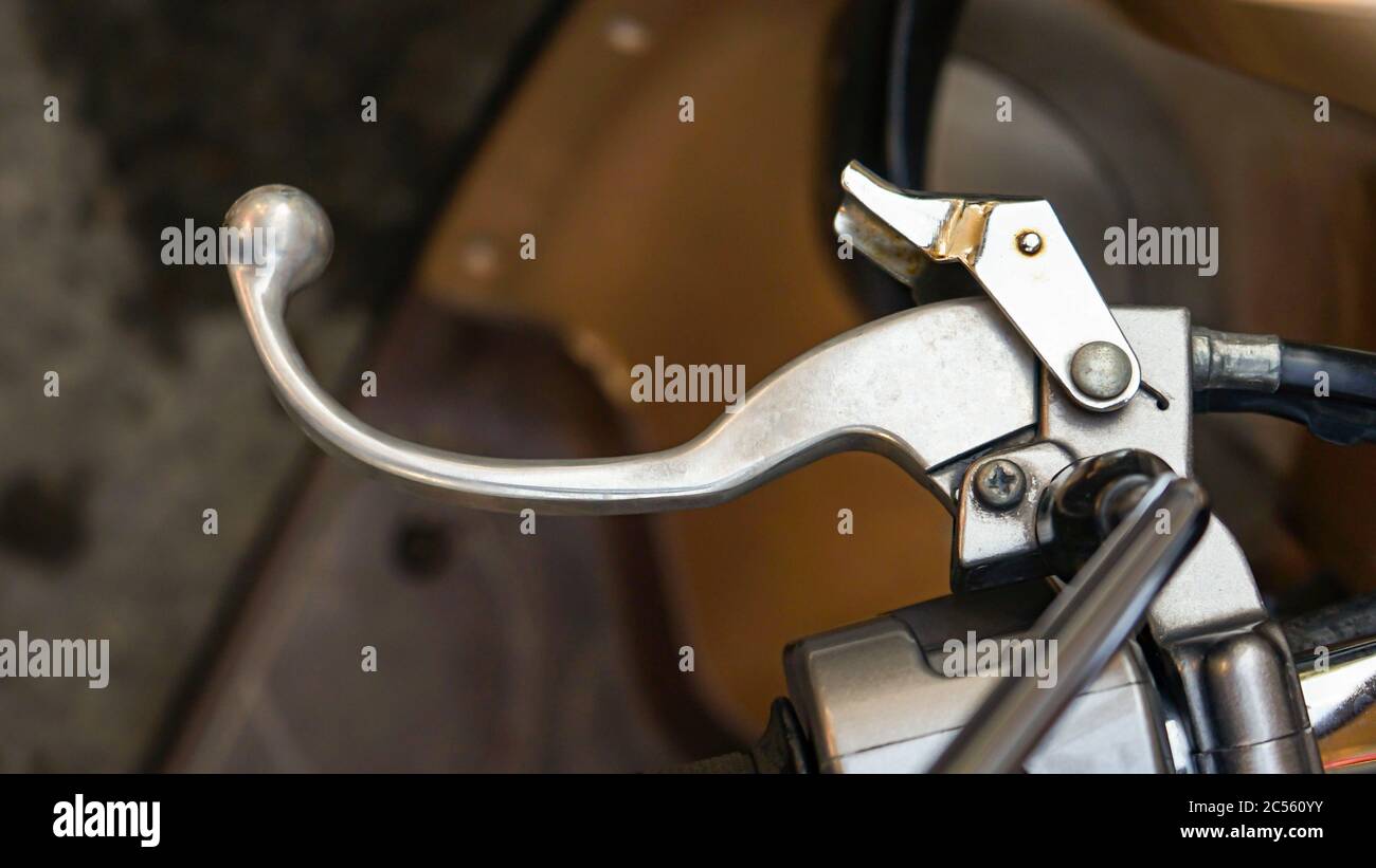 Metal handbrake hi-res stock photography and images - Alamy