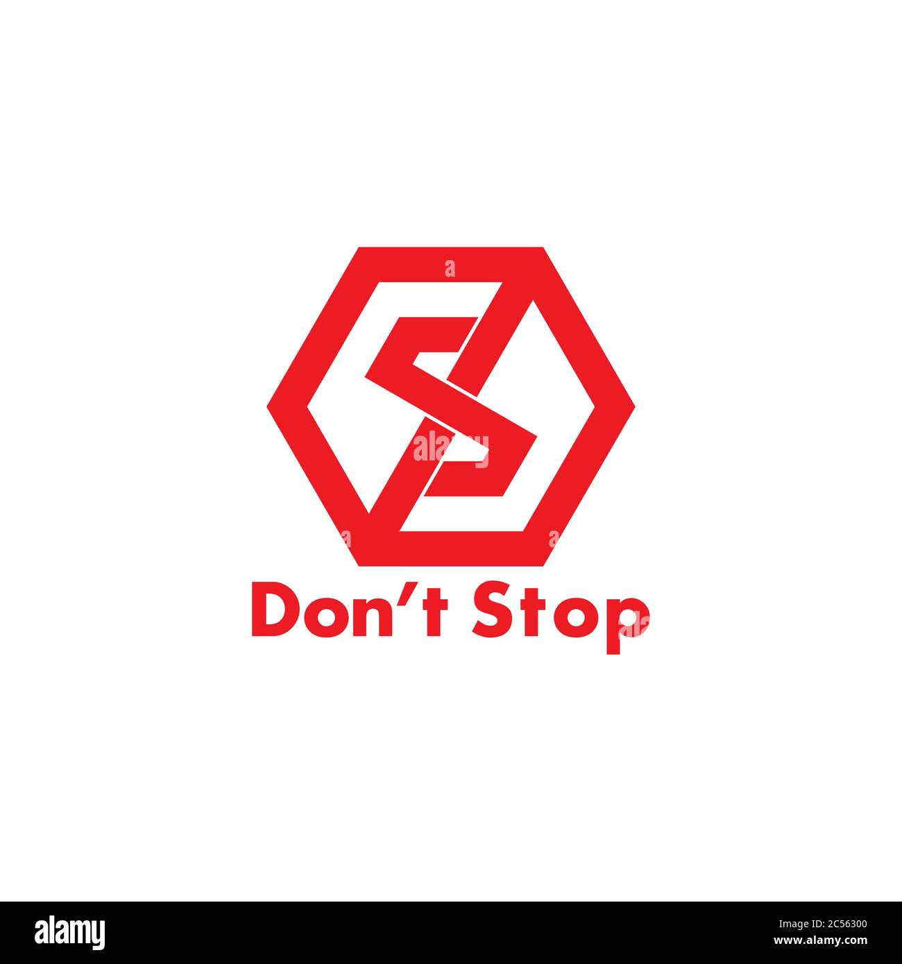 Stop hexagonal icon on Stock Vector Images - Alamy