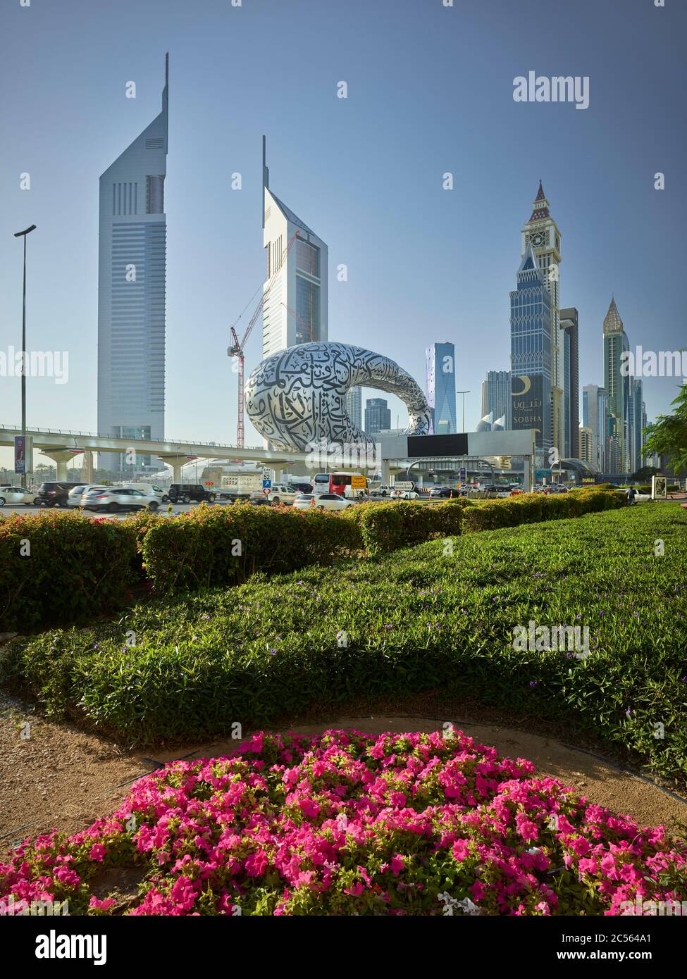 Sheikh Zayed Road, Emirates Towers, Al Yaqoub Tower, Dubai, United Arab ...